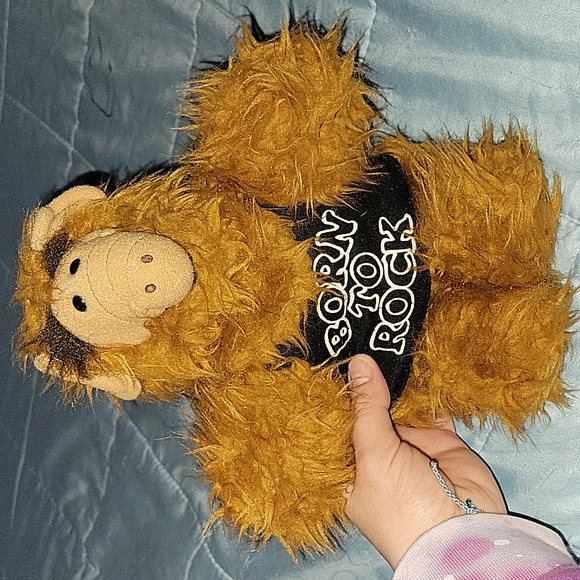 alien productions | Toys | Vtg 8s Alf Born To Rock Stuff Animal | Poshmark